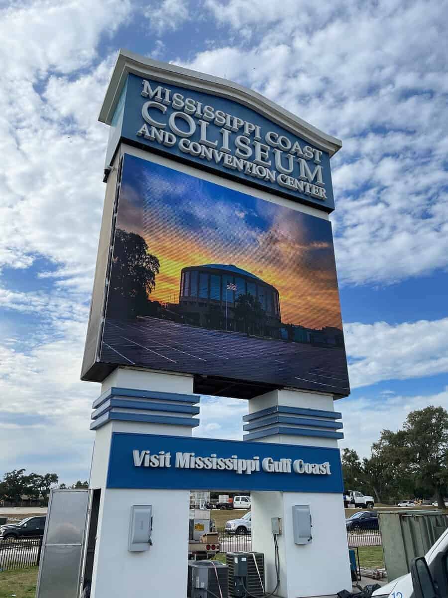 LED Install for Mississippi Coast Coliseum and Convention Center by ...